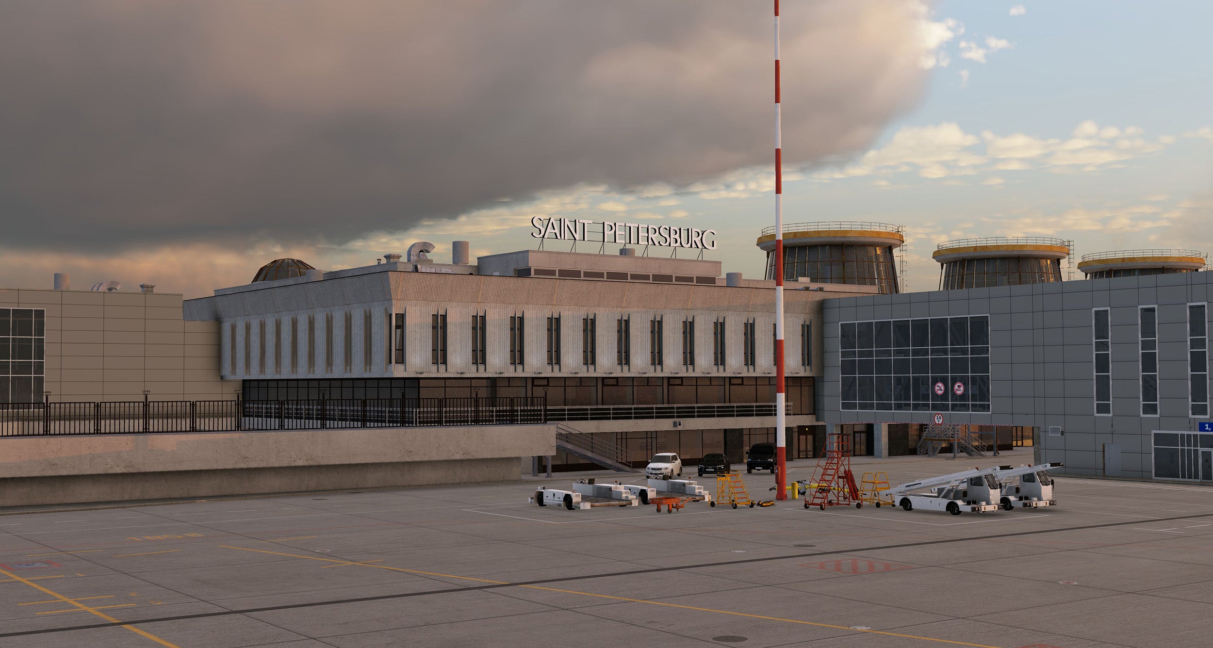 Digital Design Saint-Petersburg Pulkovo (ULLI) – iniBuilds Store