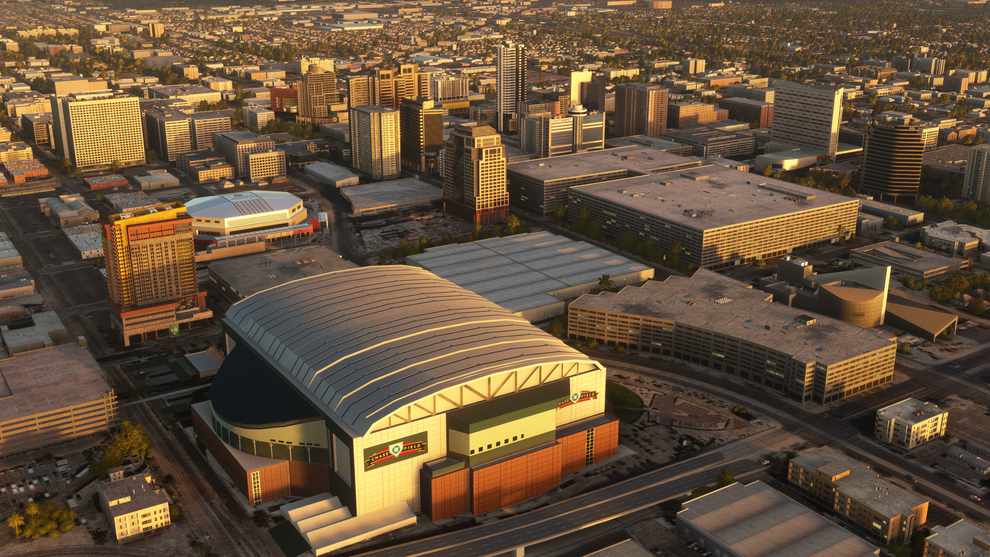 Iron Sim Phoenix City Landmarks for MSFS – iniBuilds Store