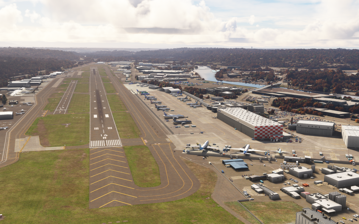 Drzewiecki Design Boeing Field (KBFI) for MSFS – iniBuilds Store