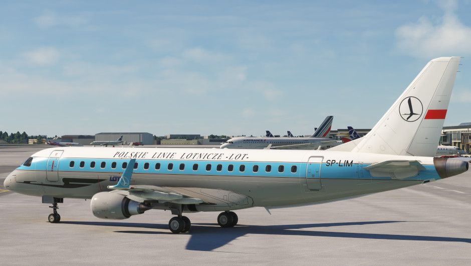 Virtualcol FS Software E175 Livery Pack for MSFS – iniBuilds Store