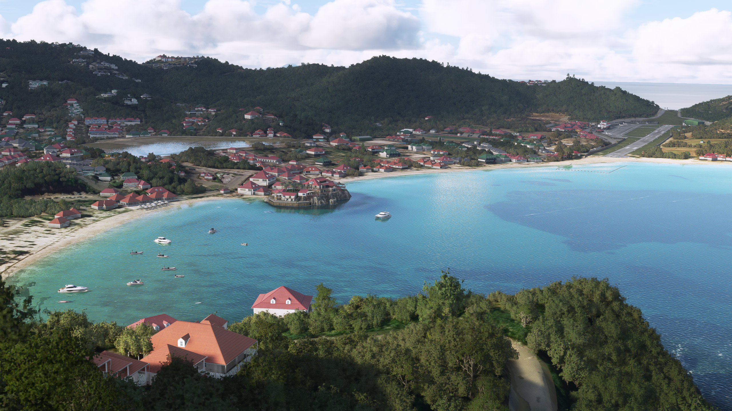 Airworthy Designs St. Barts (TFFJ) for MSFS-2020 – iniBuilds Store