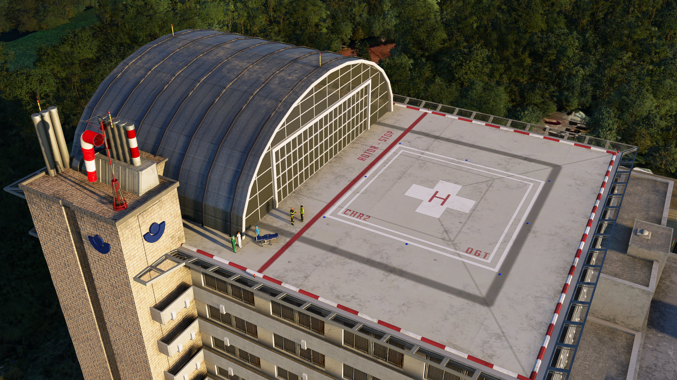 SPINOZA BG Unfallklinik Frankfurt for MSFS-2020 – iniBuilds Store