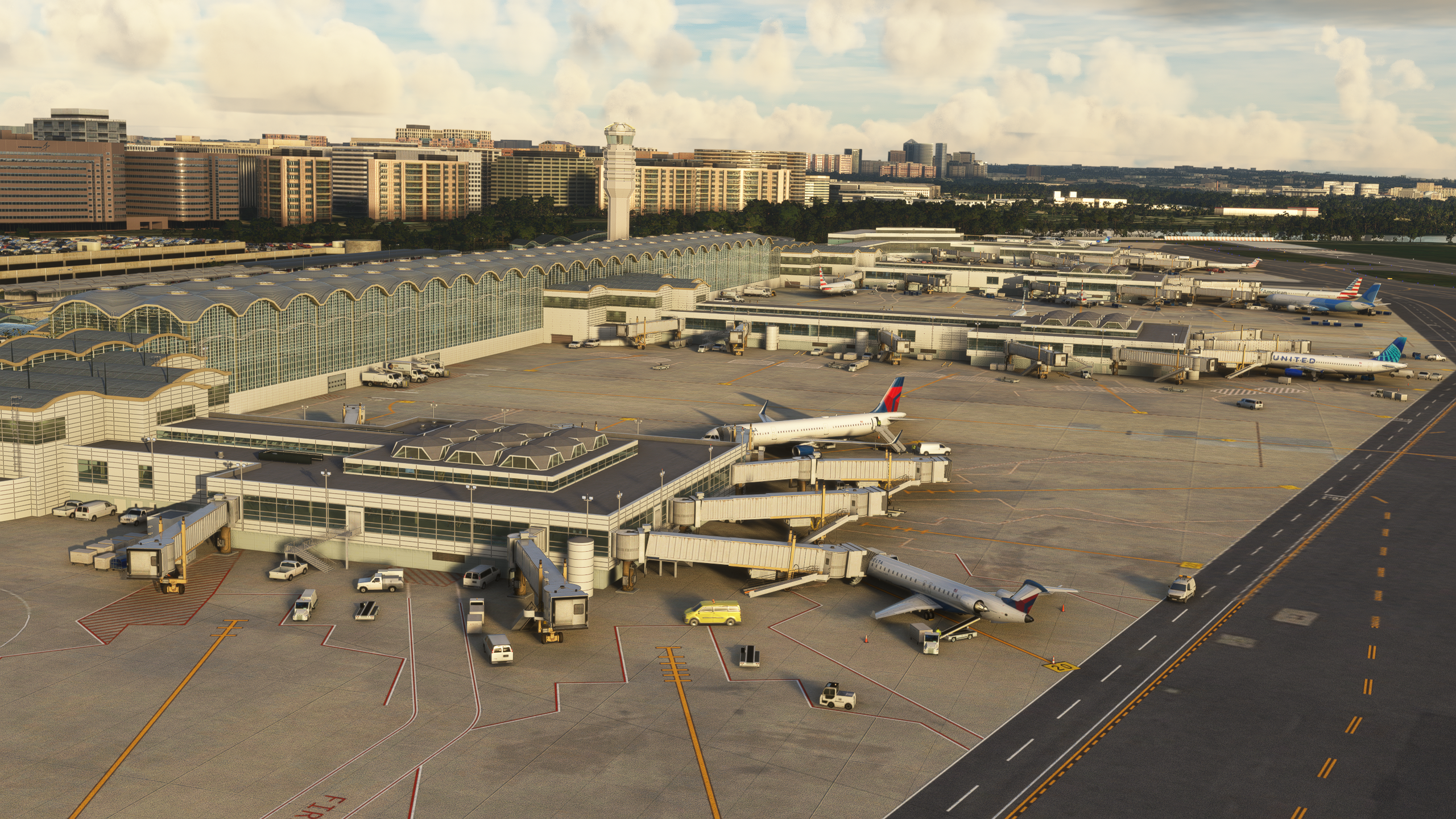 Drzewiecki Design Washington National (KDCA) for MSFS – iniBuilds Store
